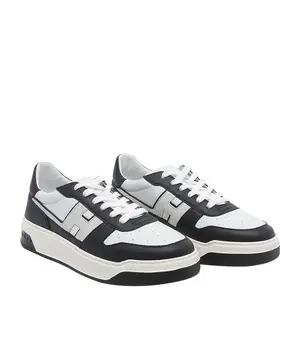 Hogan Lace-up Low-top Sneakers - Black
