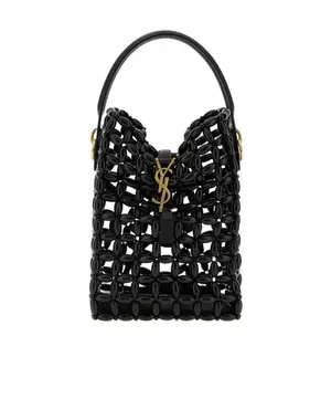 Saint Laurent Logo Tote Bag - Black