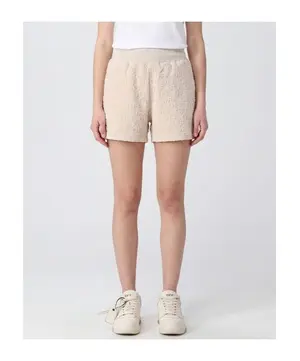 Off-White All-over Logo Terry Shorts - Beige