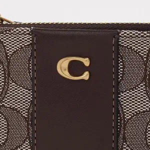 COACH Essential Signature Jacquard Wallet