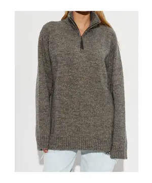 MAISON MARGIELA Stand-collar Zip-up Pullover
