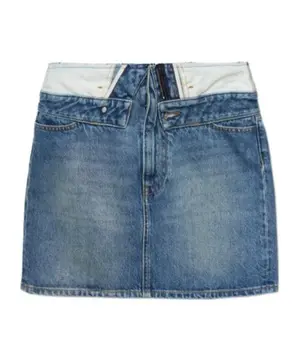 MAISON MARGIELA Denim Skirt - Blue