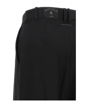 MAISON MARGIELA Wool Blend Pleated Trousers
