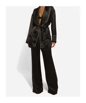 Dolce & Gabbana Dolce Gabbana Satin Pajama Pants