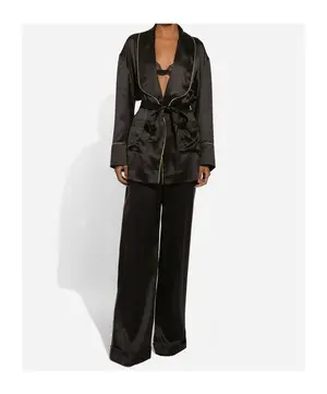 Dolce & Gabbana Dolce Gabbana Satin Pajama Pants