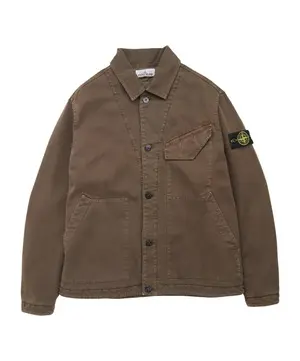 Stone Island Casual Shirt-style Jacket - Brown