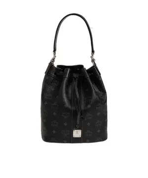 Mcm Dessau Visetos Medium Bucket Bag