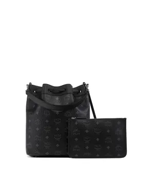 Mcm Dessau Visetos Medium Bucket Bag
