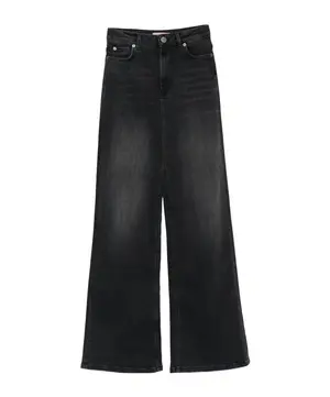 TWINSET Wide-leg Jeans - Black