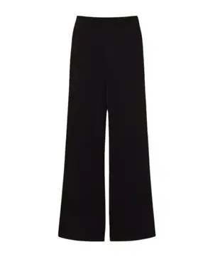 TWINSET Wide-leg Casual Trousers - Black
