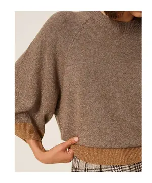 TWINSET Ribbed Knit Sweater