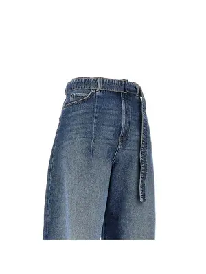 Max Mara Madia Belted Jeans