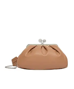 Max Mara Medium Pasticcino Shoulder Bag - Nudo