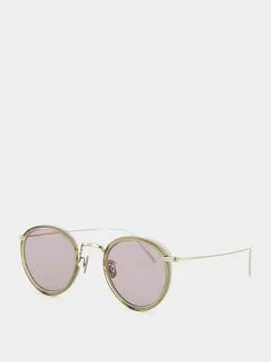 EYEVAN 7285 717e Round Frame Sunglasses - Green
