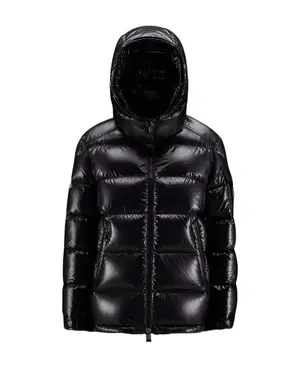 Moncler Maire Zip-up Hooded Jacket - Black