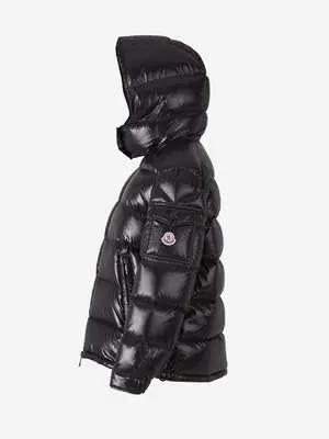 Moncler Maire Zip-up Hooded Jacket - Black
