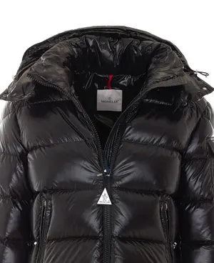 Moncler Maire Zip-up Hooded Jacket - Black