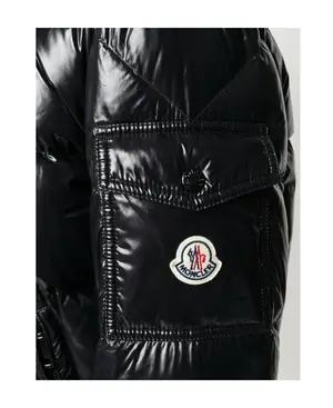 Moncler Maire Zip-up Hooded Jacket - Black