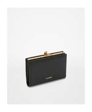 JIL SANDER Logo-detailed Clasp Fastened Purse