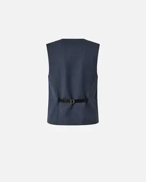 Pinko V-neck Buttoned Gilet