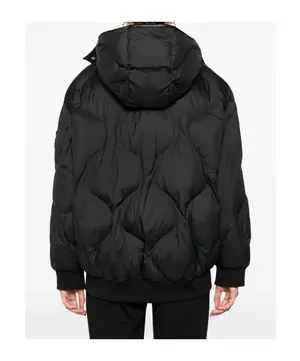 Pinko Padded Bomber Jacket With Hood