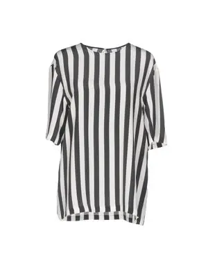 Dolce & Gabbana Top Charcoal Size Silk