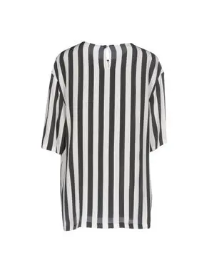 Dolce & Gabbana Top Charcoal Size Silk