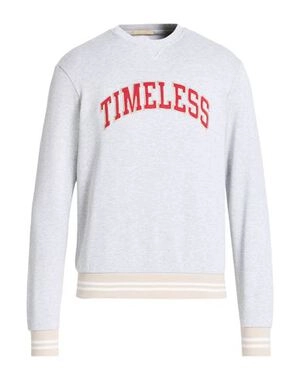 Eleventy Cotton-elastane Sweatshirt - Light Grey