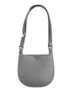 VALEXTRA Shoulder Bag In Calfskin - Grey