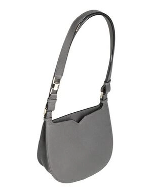 VALEXTRA Shoulder Bag In Calfskin - Grey