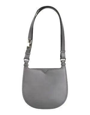 VALEXTRA Shoulder Bag In Calfskin - Grey