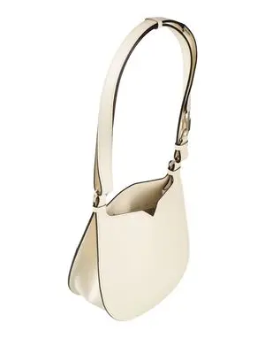 VALEXTRA Shoulder Bag Calfskin - White
