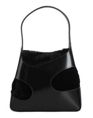 FERRAGAMO Handbag Calfskin, Lambskin - Black