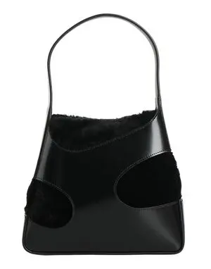 FERRAGAMO Shopper Bag In Calfskin And Lambskin