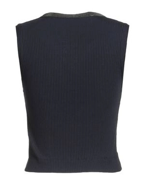 Brunello Cucinelli Sweater Midnight Size Cotton, Elastane, Acetate, Polyester