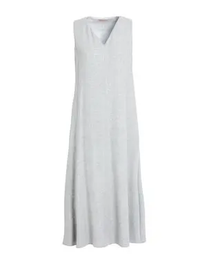 PUROTATTO Midi Dress Light Size Viscose, Wool, Polyester, Polyamide