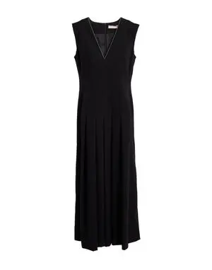 PUROTATTO Maxi Dress Size Viscose, Polyester, Elastane