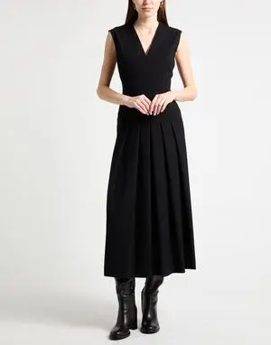 PUROTATTO Maxi Dress Size Viscose, Polyester, Elastane