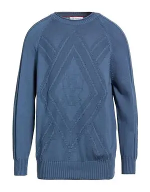 Brunello Cucinelli Sweater Slate Size Cotton