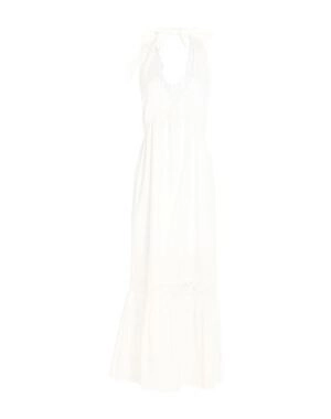 COMPAGNIA ITALIANA Cotton Maxi Dress - White