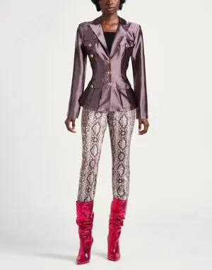 Elisabetta Franchi Blazer Mauve Size Acetate, Polyamide, Elastane