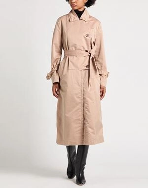 MOORER Overcoat & Trench Coat Sand Size Cotton, Polyester