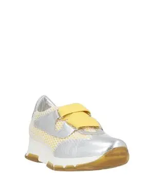 KEYS Sneakers In Leather And Textile Fibers