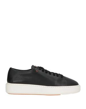 Santoni Sneakers Size Leather - Black