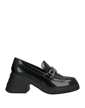 Hogan Loafers Size Soft Leather - Black