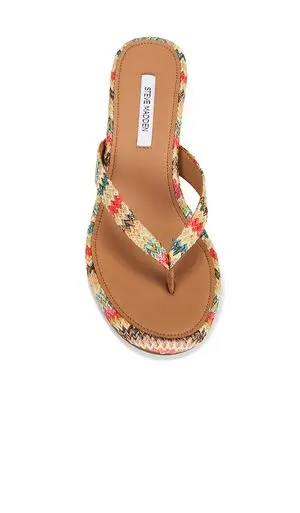 Steve Madden Playing Sandal In Brown