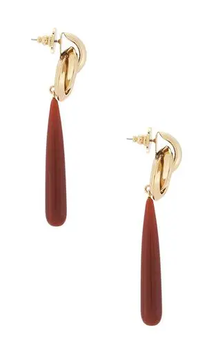 LELET NY Nala Knot Stone Earrings