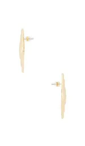 LUV AJ The Seychelles Studs In Metallic