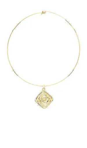 LUV AJ The Seychelles Choker In Metallic