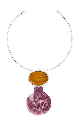 JULIETTA Solara Necklace In Purple - Multi